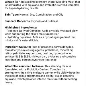 LANEIGE | Skincare | Pick 85 Laneige Water Sleeping Mask With ...